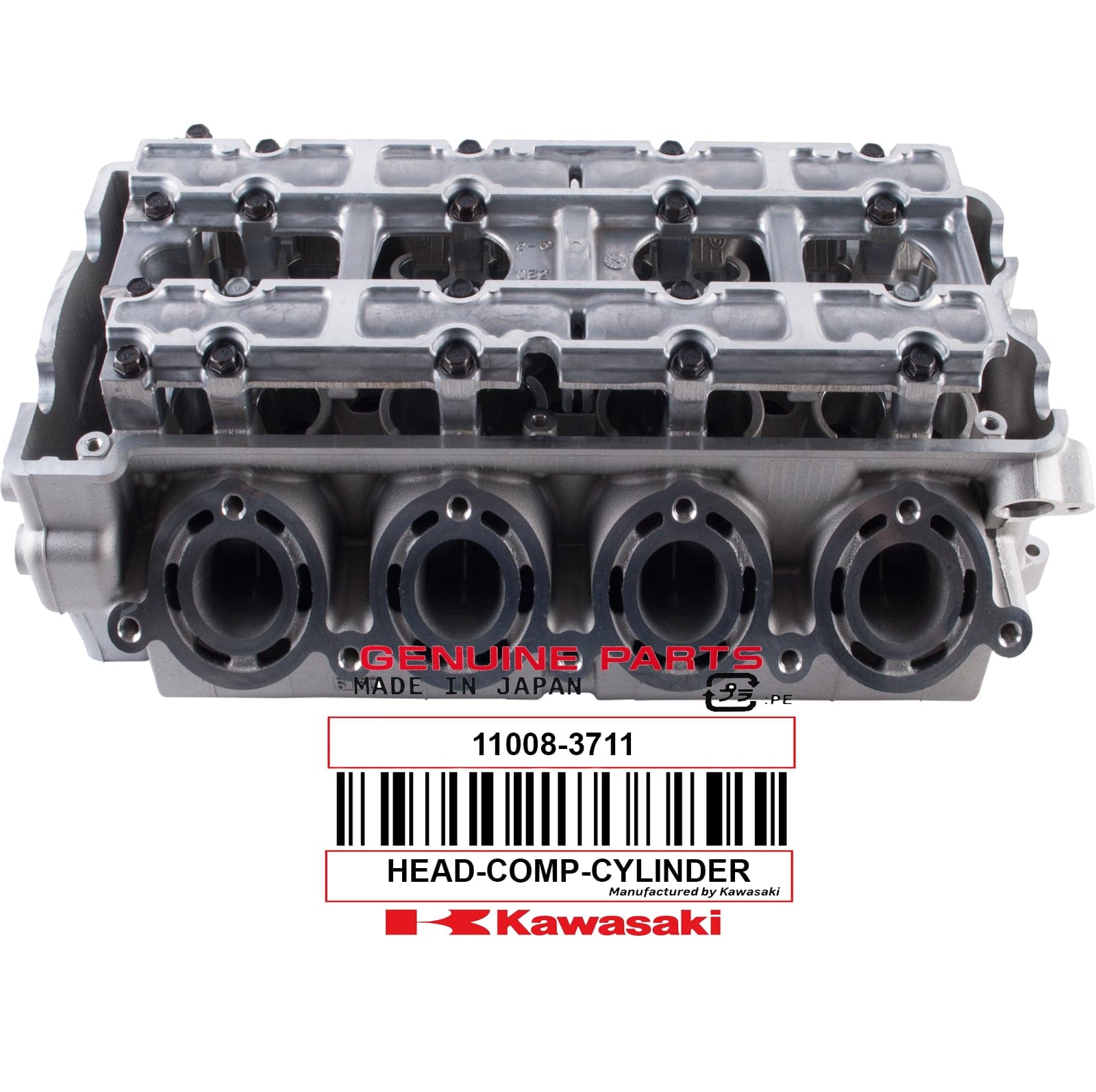 Kawasaki OEM Part #11008-3711: HEAD-COMP-CYLINDER